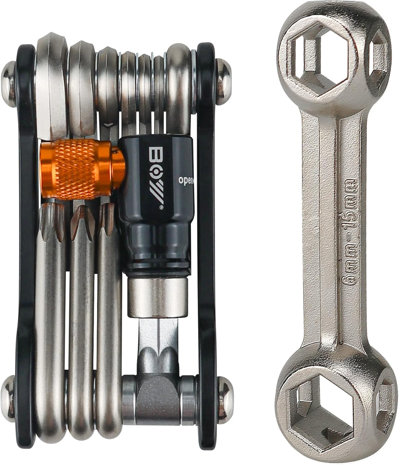 Amazon.com: MatyKit Bicycle Tool Kit, 12 in 1 CRV Bike Multitool With ...