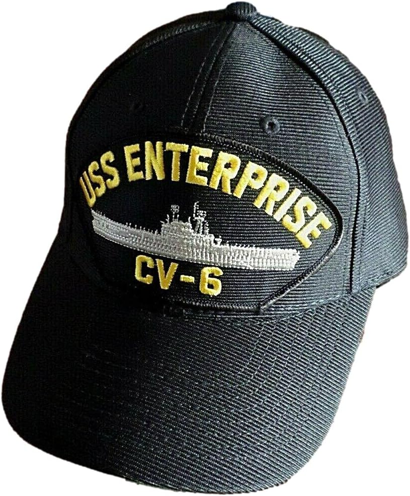 Amazon.com: USS Enterprise CV-6 Navy Ship HAT U.S Military Official ...