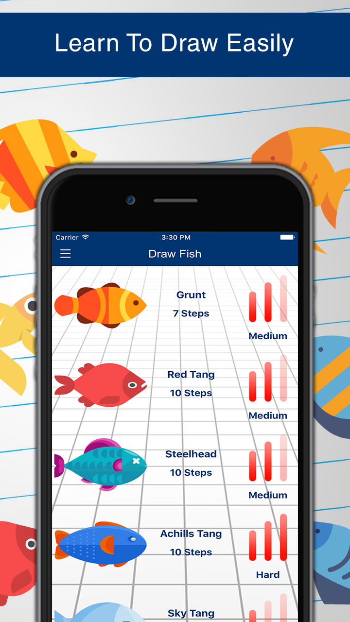 How to Draw Fish - App on Amazon Appstore