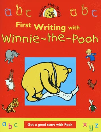 Amazon | First Writing with Winnie-the-Pooh (Winnie-the-Pooh Workbooks ...
