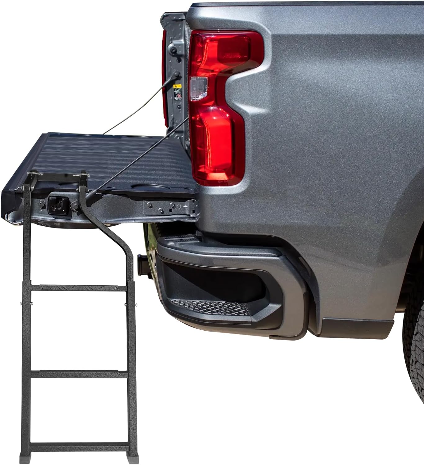 Amazon.com: WeiSen Foldable Truck Tailgate Ladder for Pickup Universal ...