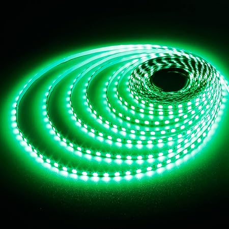 Amazon.com: 600 LEDs Light Strip Waterproof, SUPERNIGHT 16.4FT Green ...