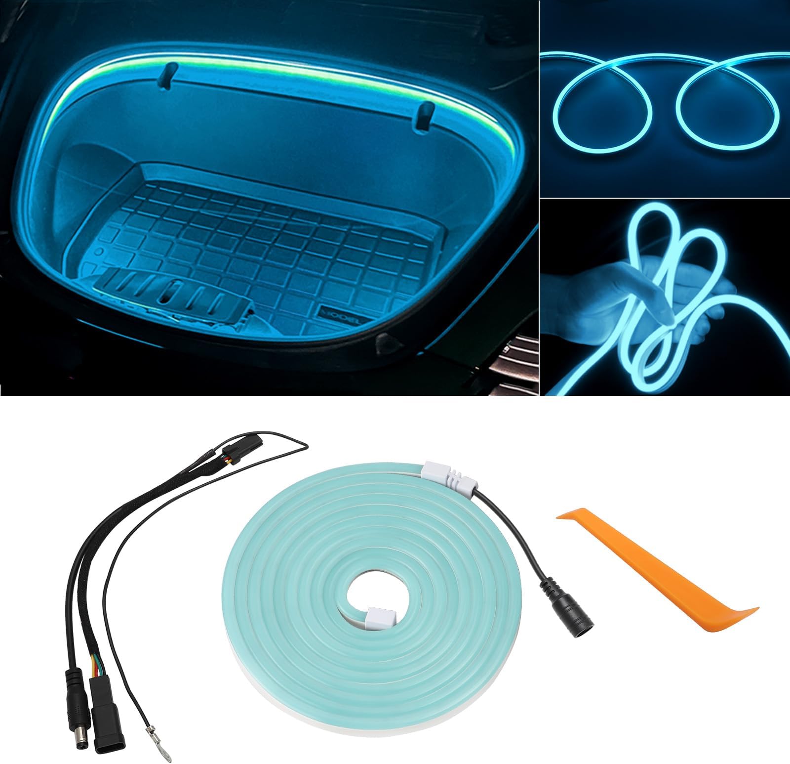 Amazon.com: LECART for Tesla Led Lights Interior Model 3 Model Y Car ...