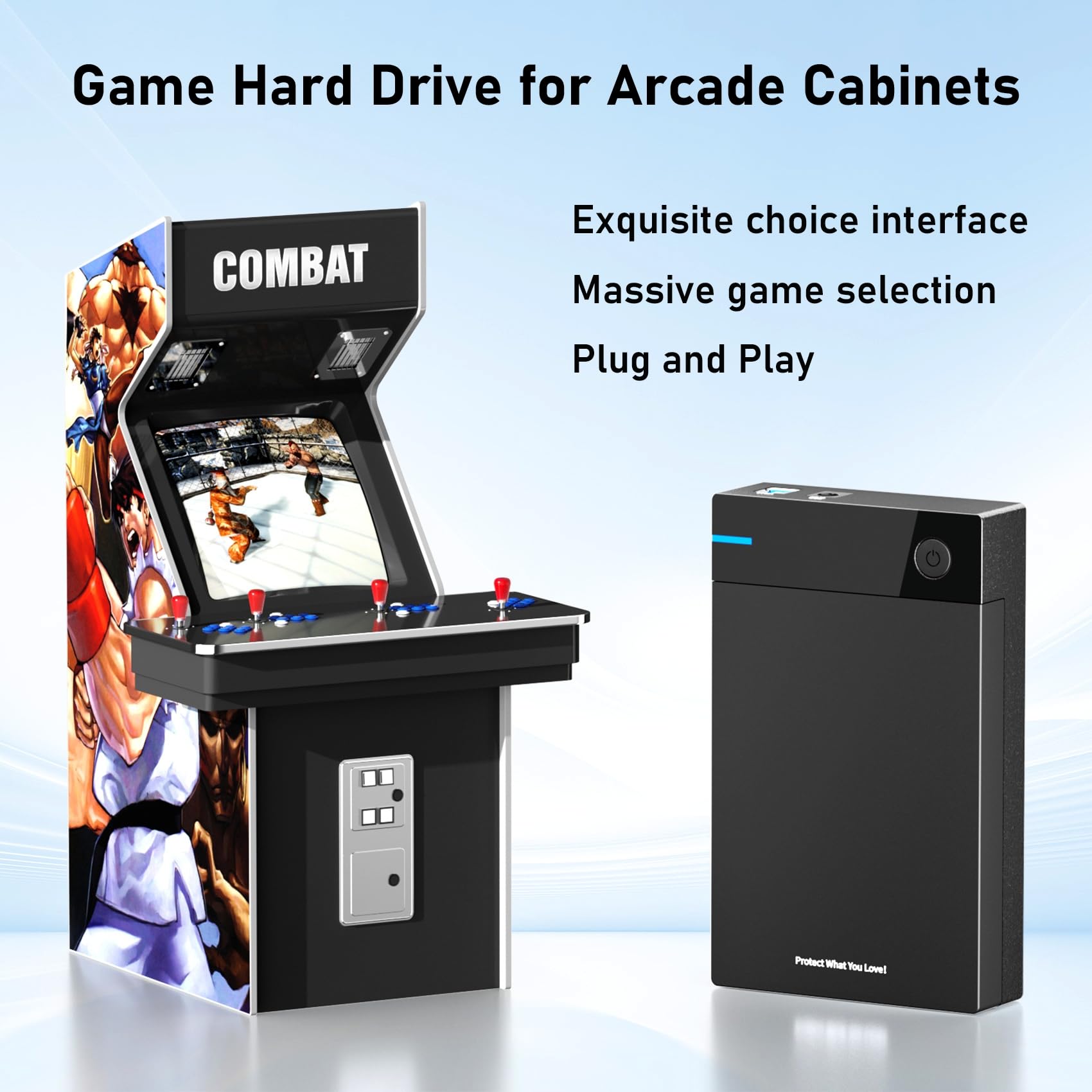 Snapklik.com : 12TB Retro Gaming Hard Drive - Retro Game Console 12TB ...