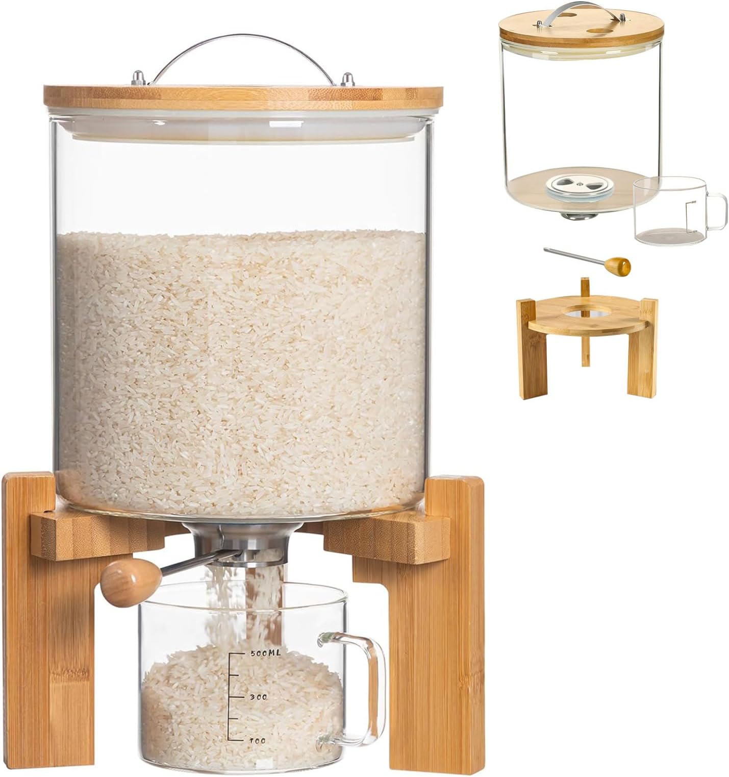 Amazon.com: APT 1101 Food Dispenser 2L | Kitchen Organizers and Storage ...