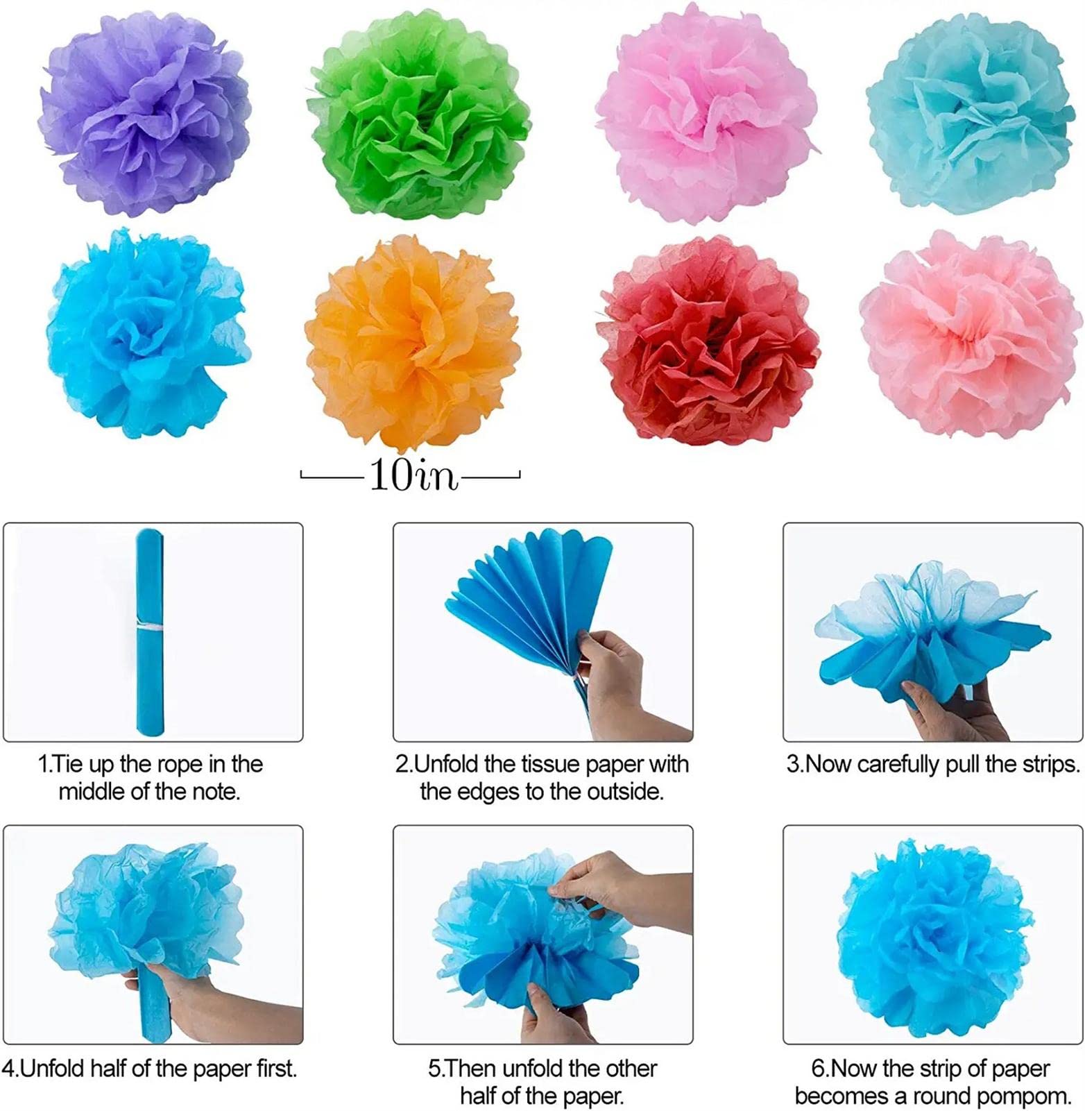 Mexican Tissue Flower Balls How To Make Mexican Paper Flowers | Call