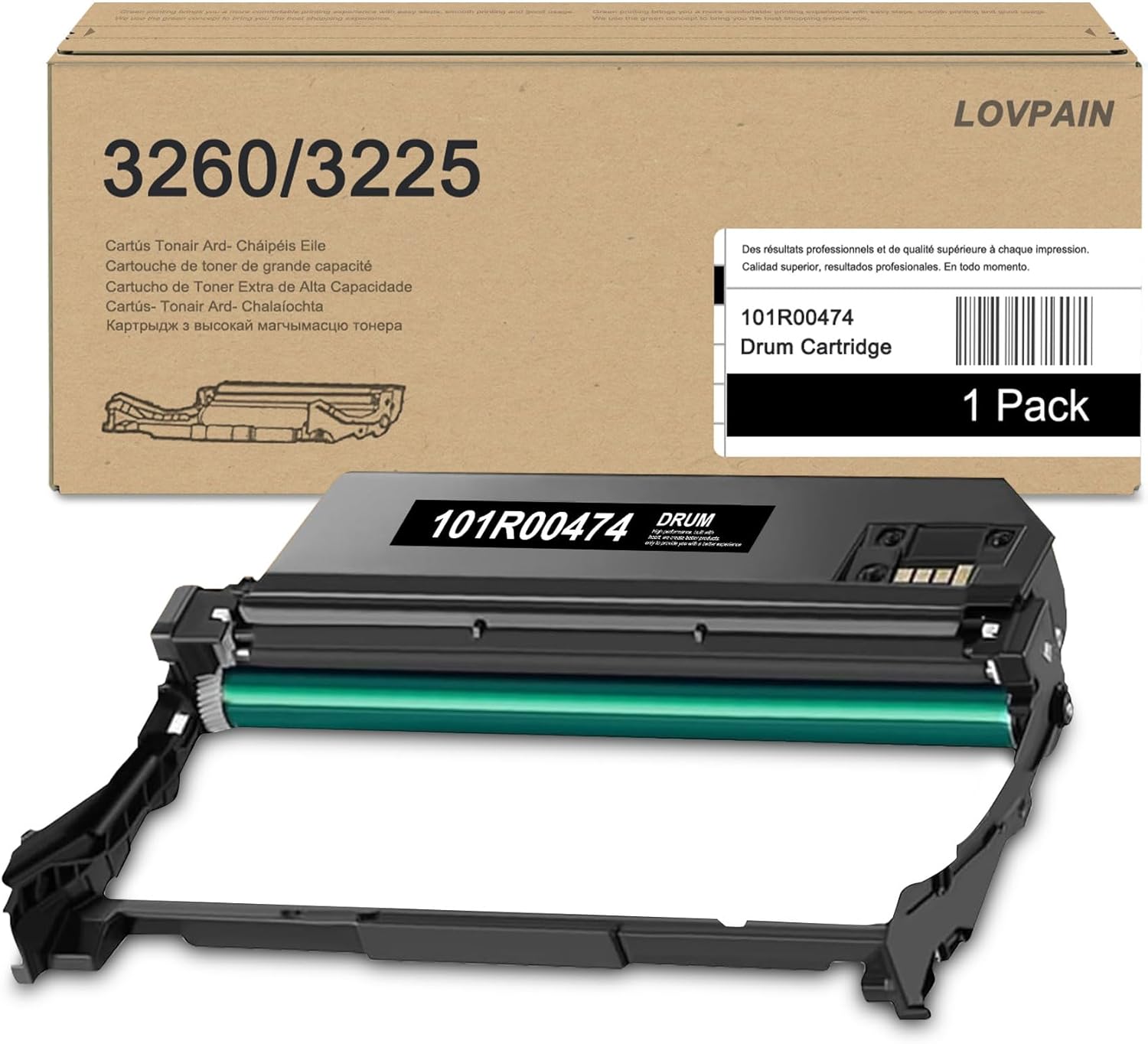 Amazon.com: LOVPAIN Phaser 3260 Workcentre 3215/3225 Drum Cartridge - 1 ...