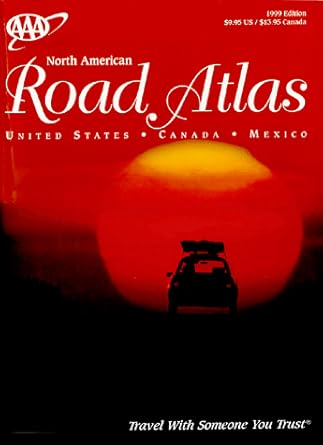 AAA Road Atlas 1999 (AAA NORTH AMERICAN ROAD ATLAS): AAA: 9781562512620 ...