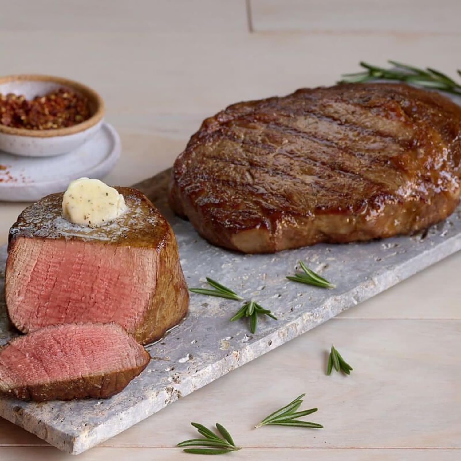 Amazon.com: Premium Dynamic Duo with 2 Boneless Ribeye steaks, 2 Super ...