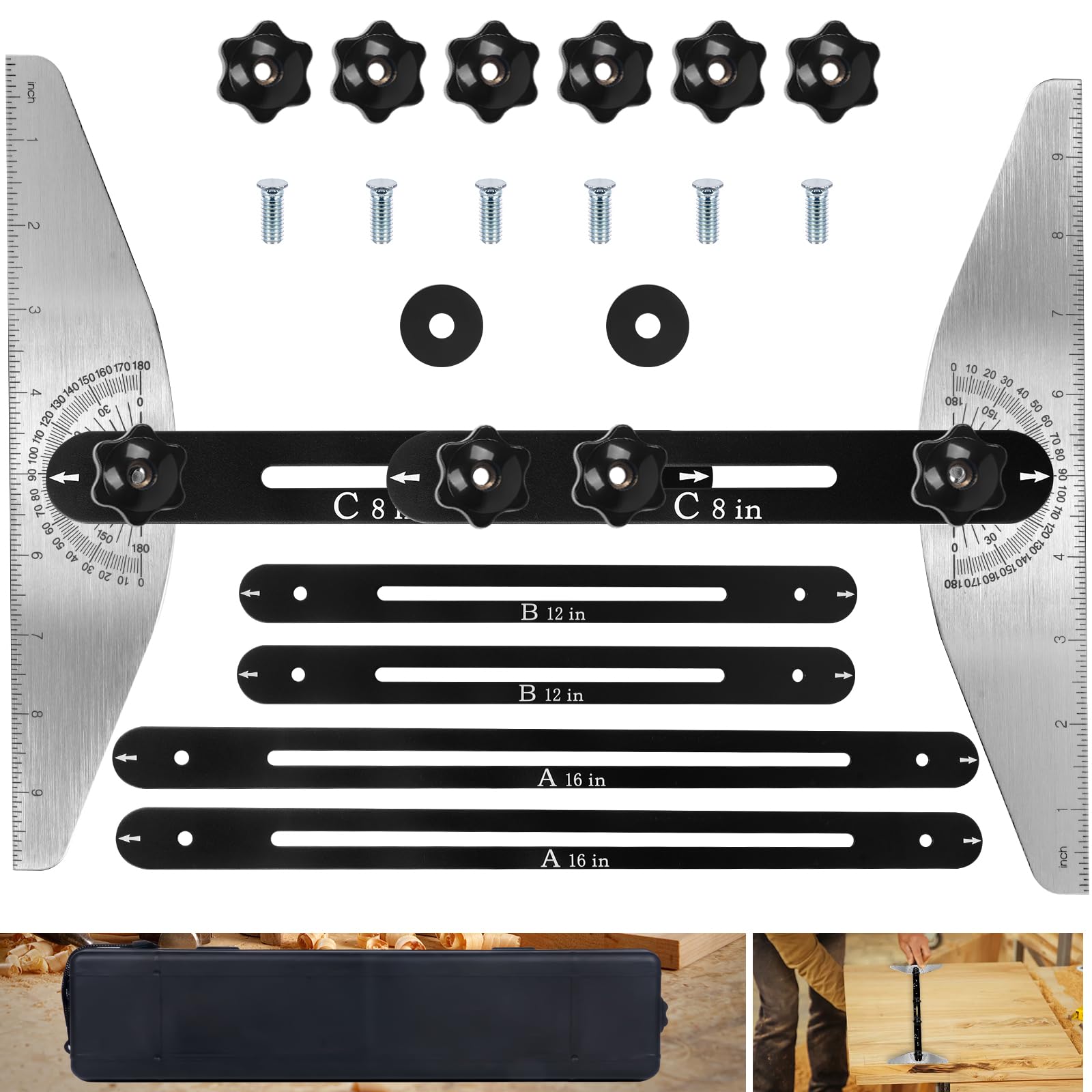 Stair Tread Template Tool, Stair Tread Jig - Stair Angle Length ...
