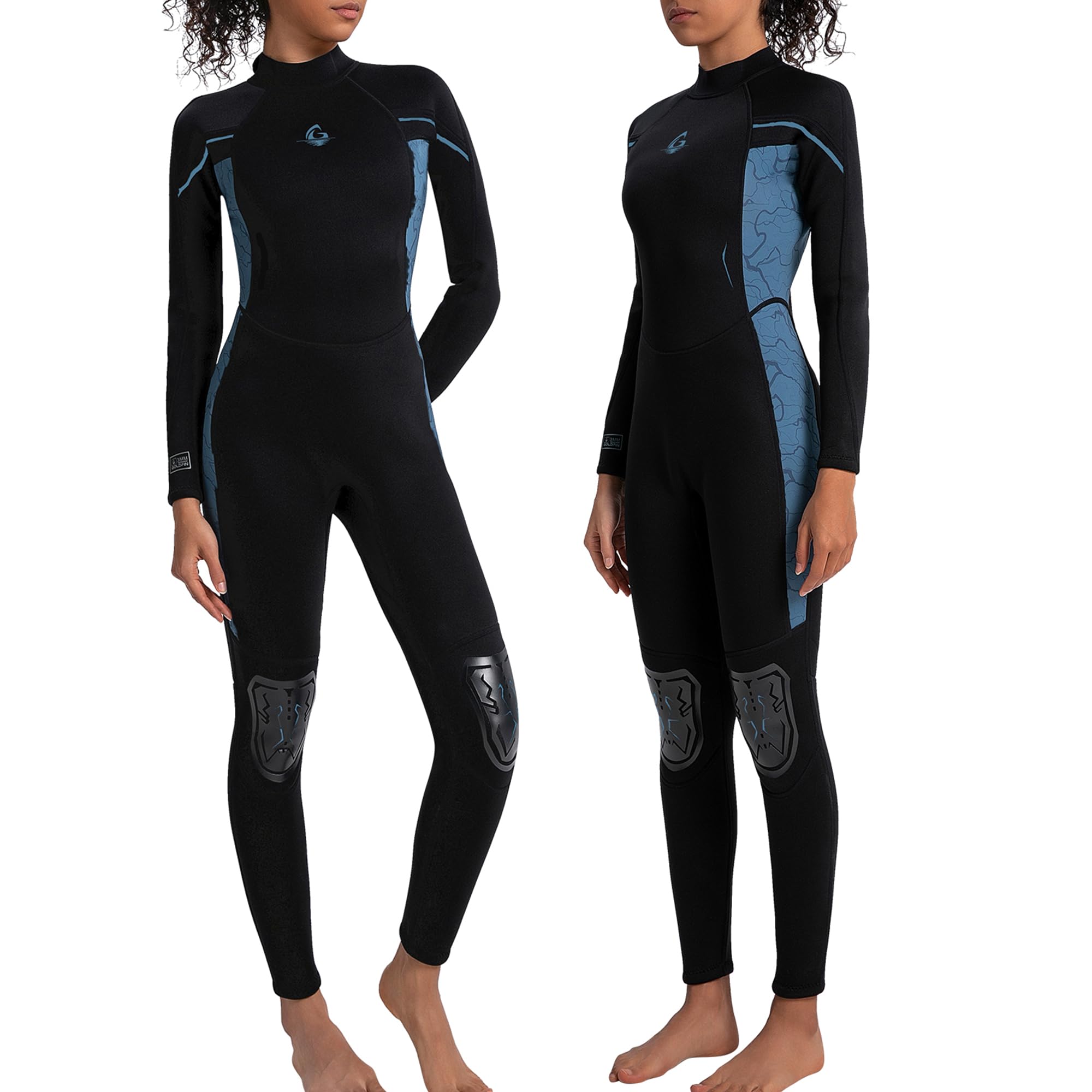 Snapklik.com : Wetsuit For Women, 3mm Wetsuits Fullbody Back Zip Wet ...