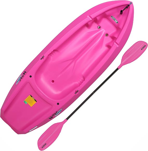 Amazon.com: Lifetime Youth Wave Kayak (Paddle Included, Pink, 6 ...
