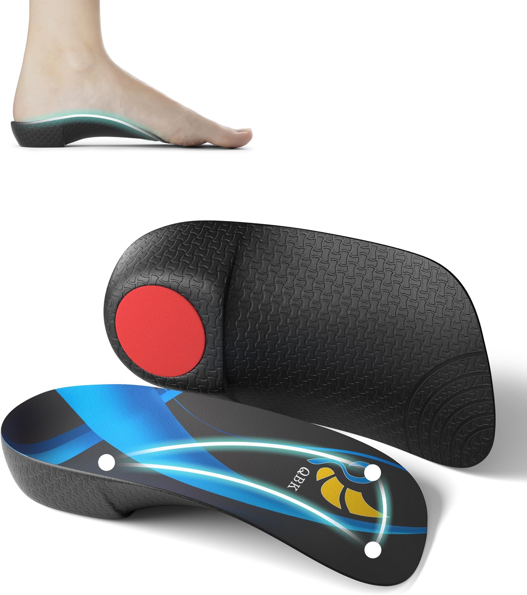 Amazon.com: Arch Support Inserts for Men Women - Plantar Fasciitis High ...