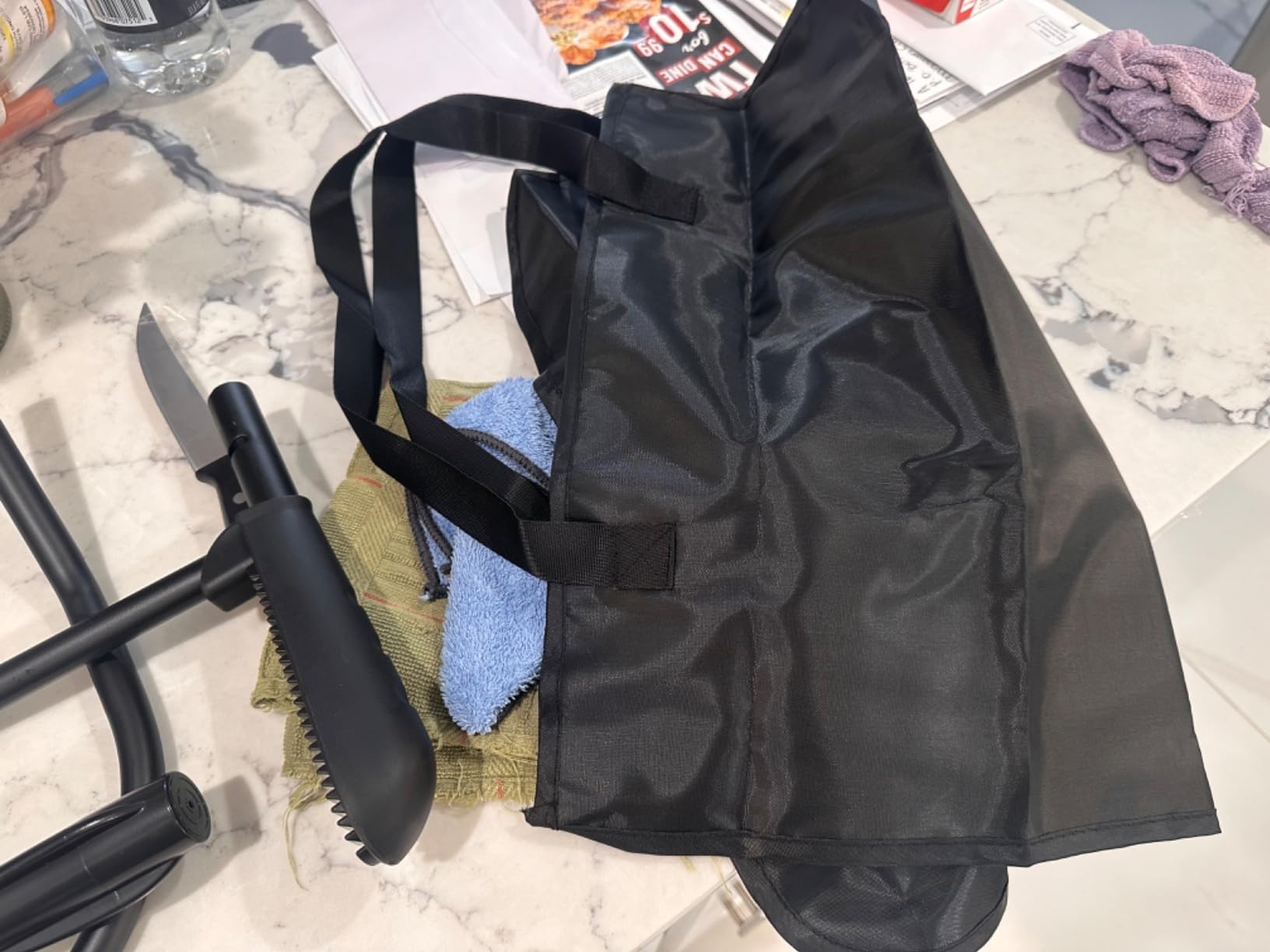 Amazon.com: COPLIB Hook On Chair, Clip on Table High Load Design Fold ...