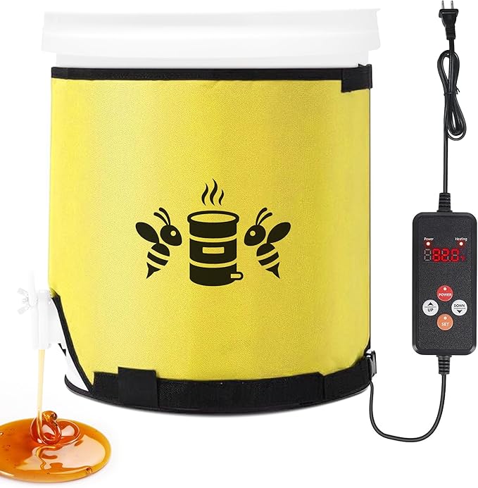 Amazon.com: Bee Blanket Honey Heater 5 Gallon w/Bottom Heating Pad ...