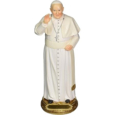Amazon.com: Kikkerland Solar Pope Statue : Home & Kitchen