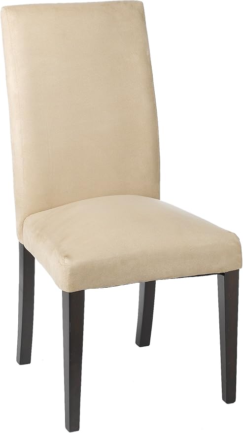 Amazon.com - Global Distinctions Rolled-Back Parsons Chair, Buff - Chairs