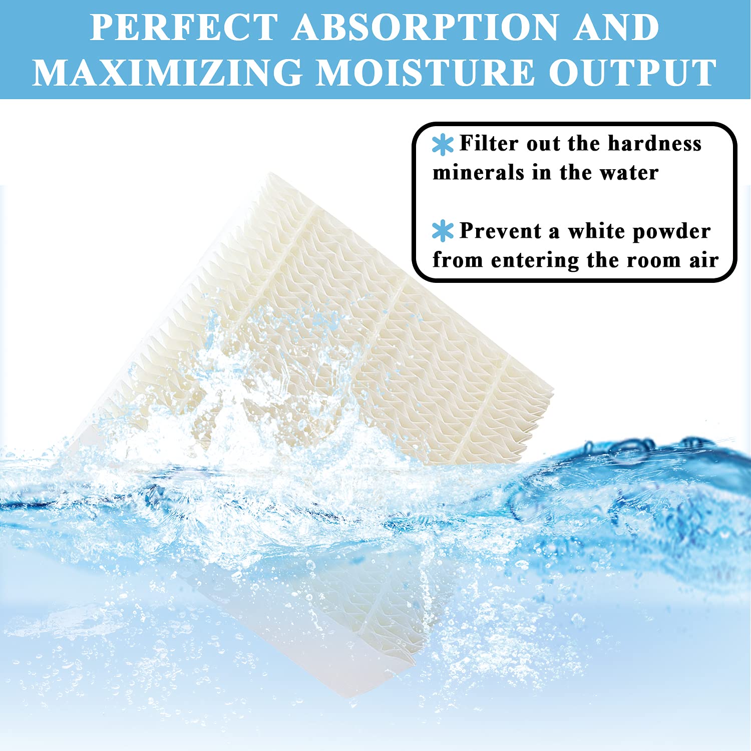 1043 Humidifier Super Wick Filter (2 Pack) Replacement for Essick Air ...