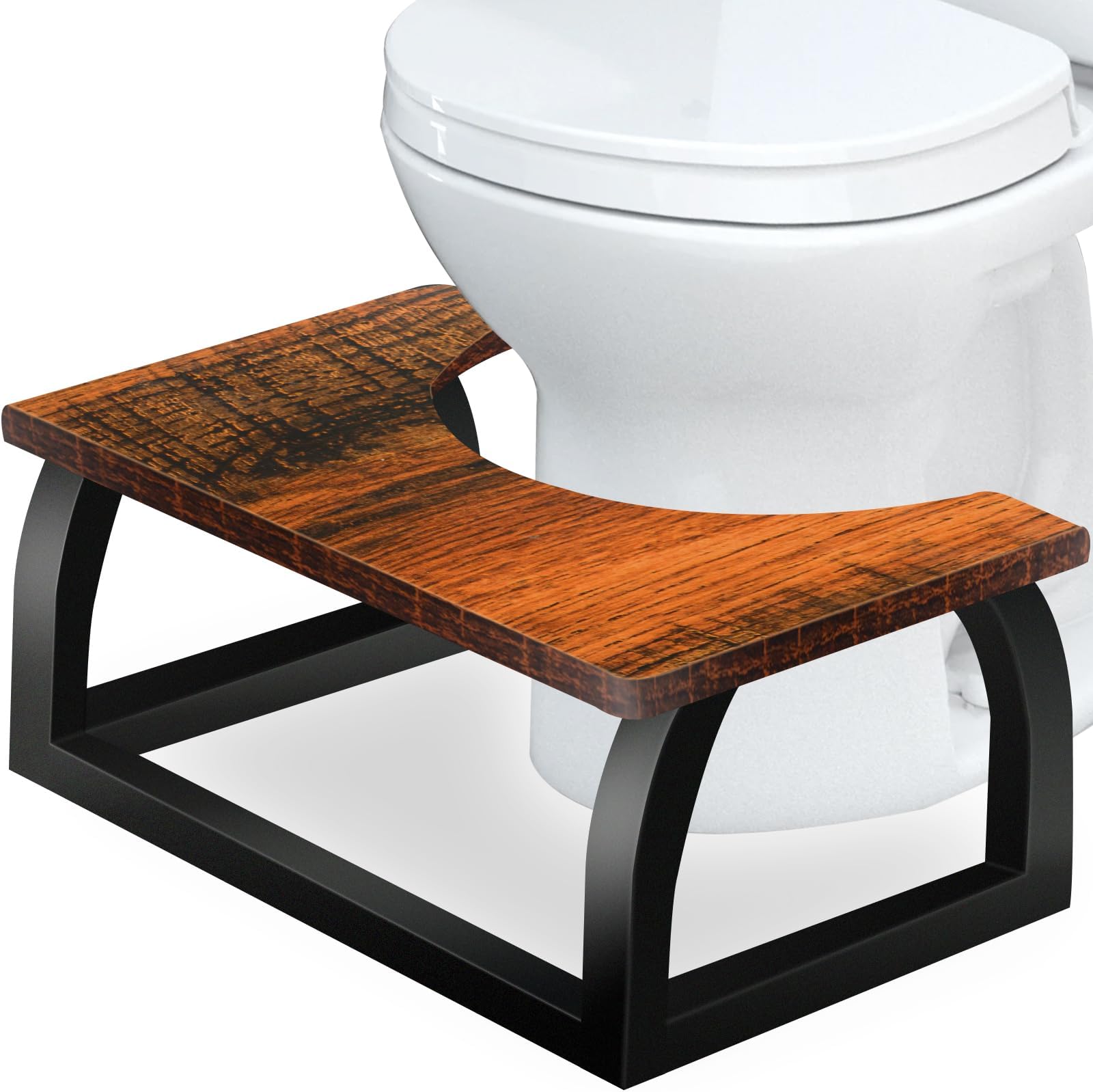 Amazon.com: Toilet Stool,7" Poop Stool- 550 lbs Weight Capacity, Toilet ...