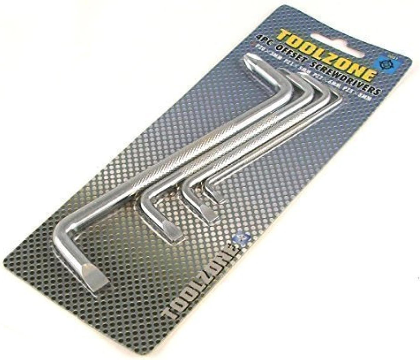 Toolzone 4pc Offset Screwdriver Set : Amazon.co.uk: DIY & Tools