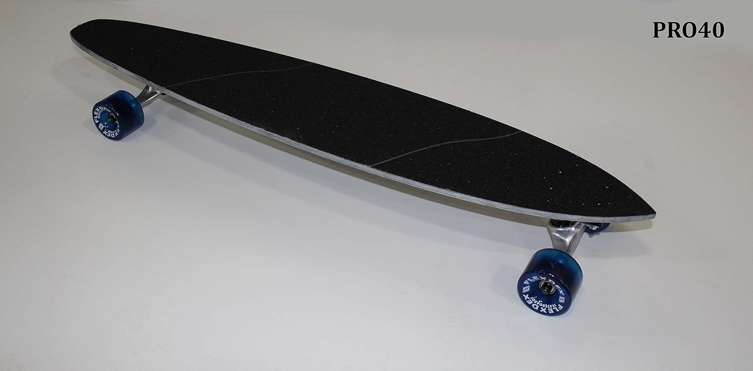 Amazon.com : Flexdex Pro40 Skateboard Complete (Blue) : Sports & Outdoors