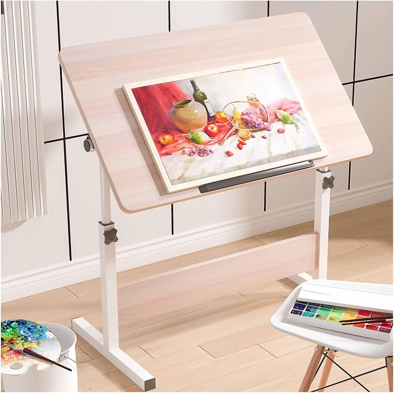 Amazon.com: Foldable Lifting Artist Drafting Table with Tilting ...