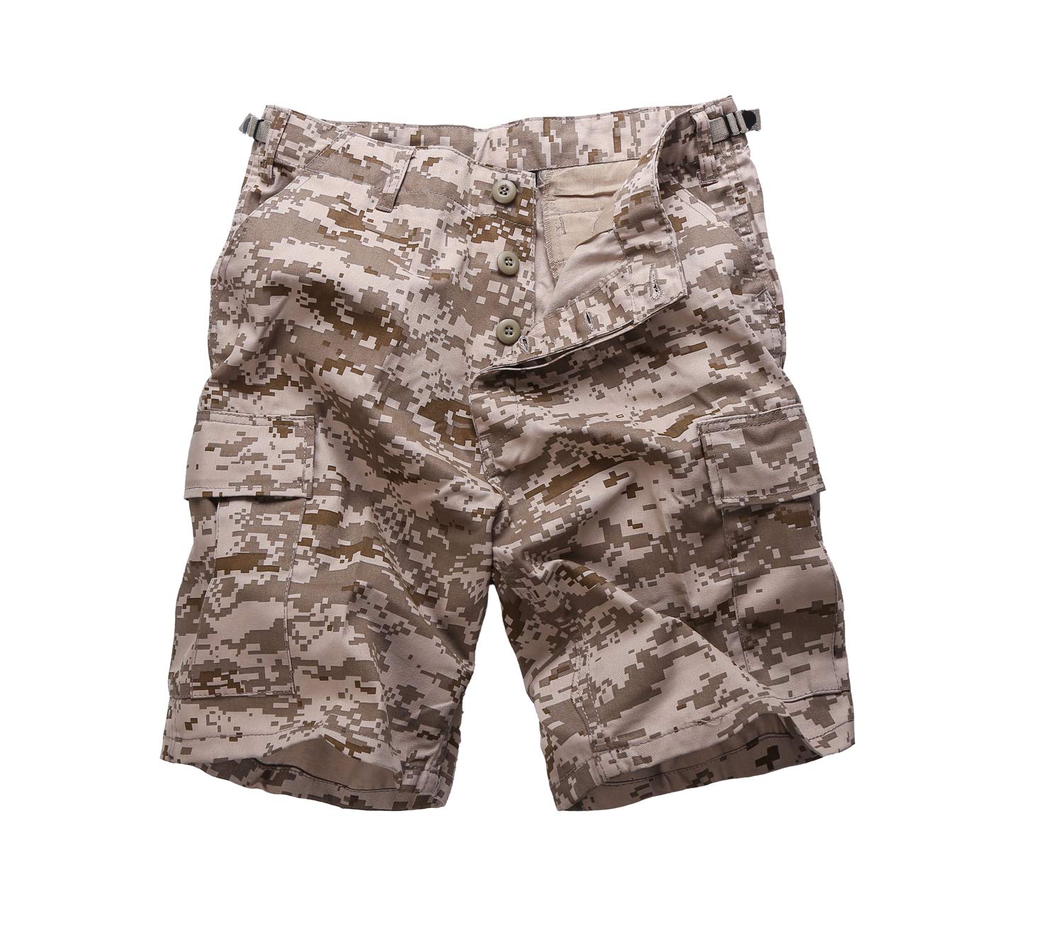 Snapklik.com : BACKBONE Mens Army Military Combat Camo BDU Shorts ...