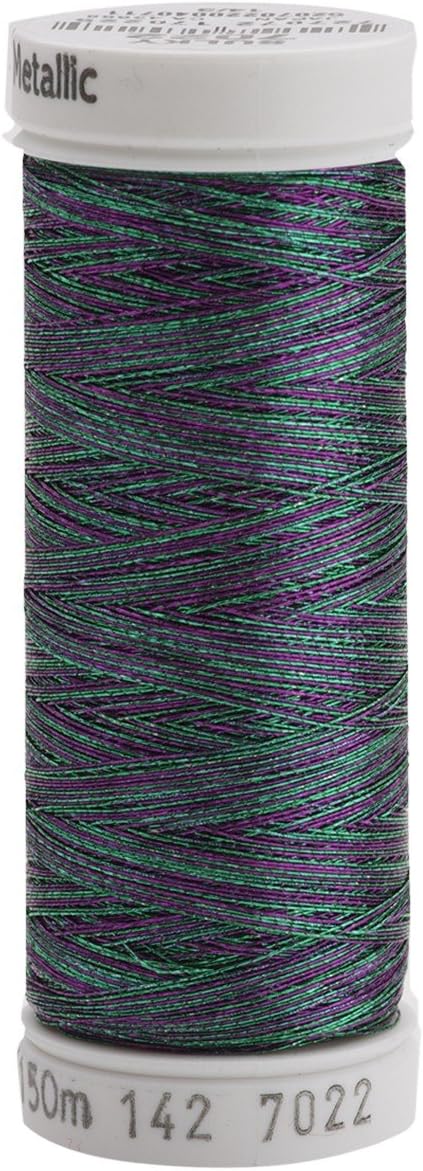 Amazon.com: Sulky 142-7022 Metallic Thread for Sewing, Purple and Jade
