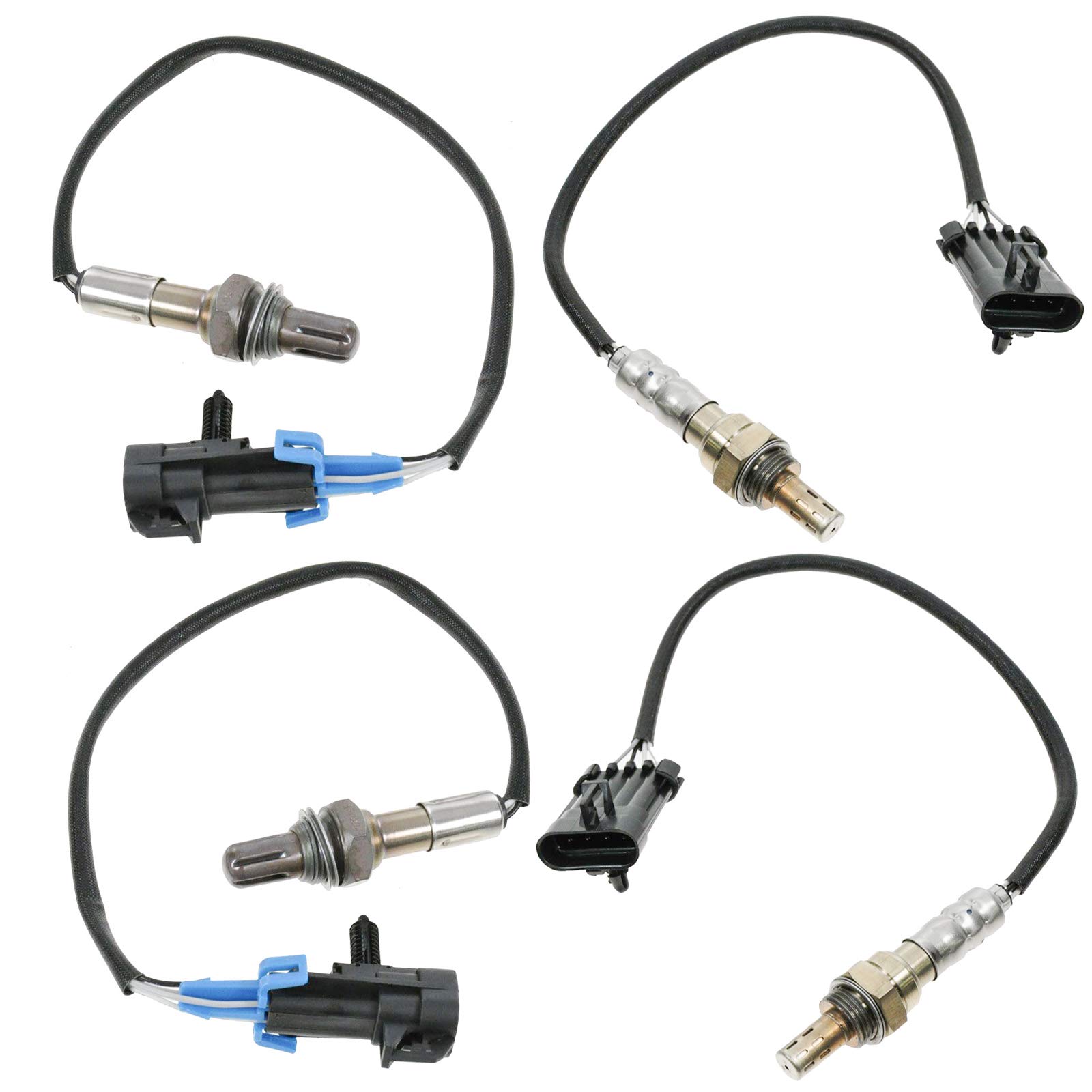 Upstream & Downstream Oxygen Sensor Kit Set of 4 for Chevy GMC Buick ...