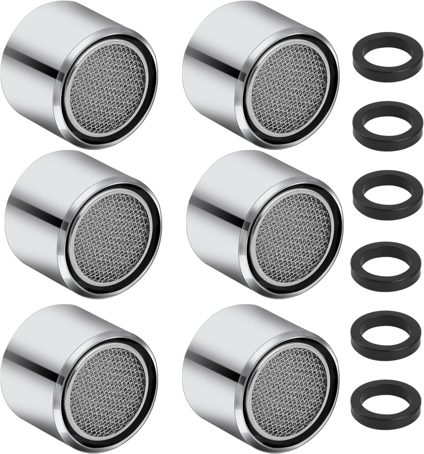 4 Pcs Faucet Aerator 55/64 inch Bathroom Sink Filter 22mm Aerator For ...