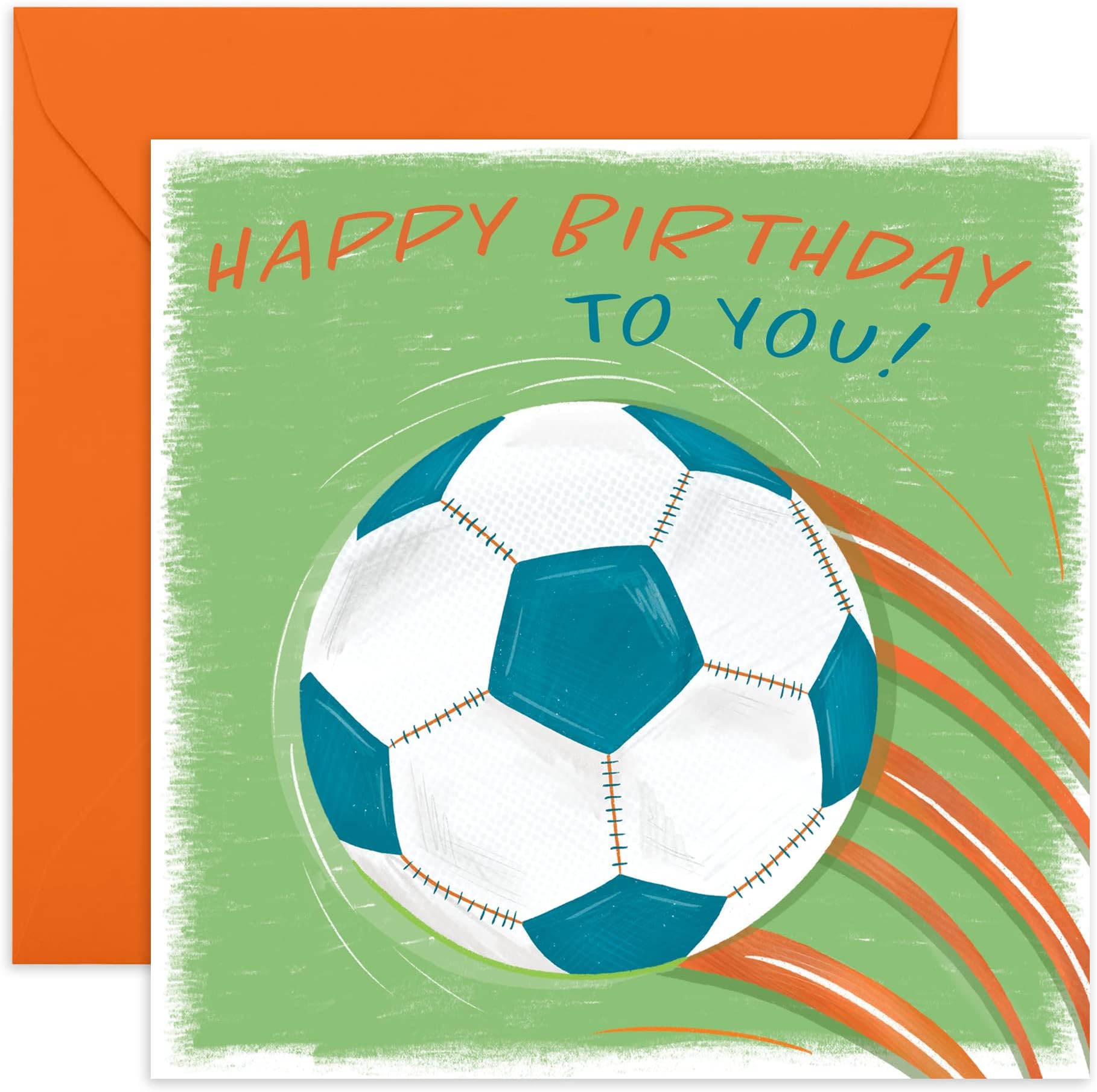 Paper Rose General Male Birthday Card for Men/Boys - Football Boots ...