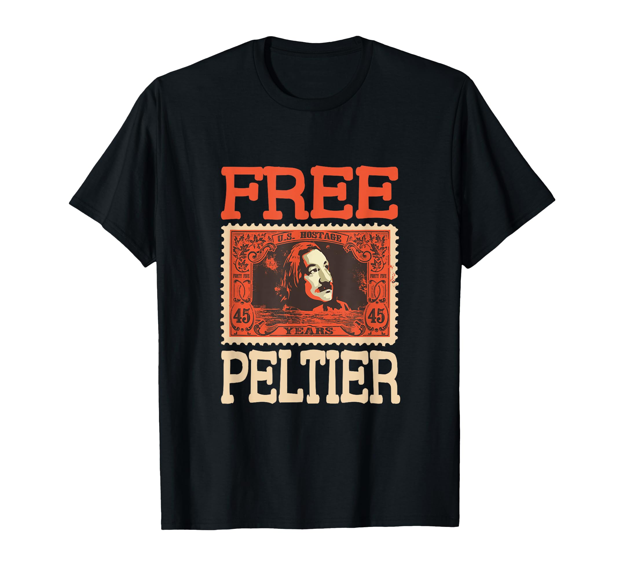 Amazon.com: Free Leonard Peltier - Freedom T-Shirt : Clothing, Shoes ...