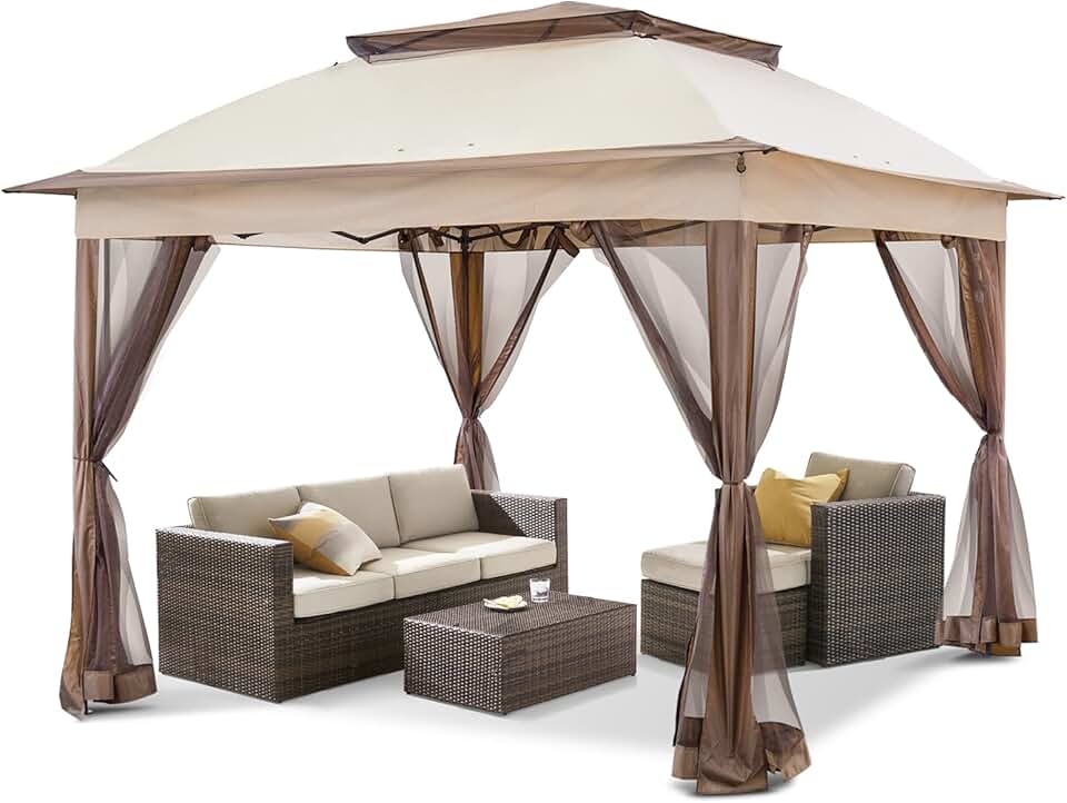 Amazon.com: Gazebos - Gazebos / Canopies, Gazebos & Pergolas: Patio ...