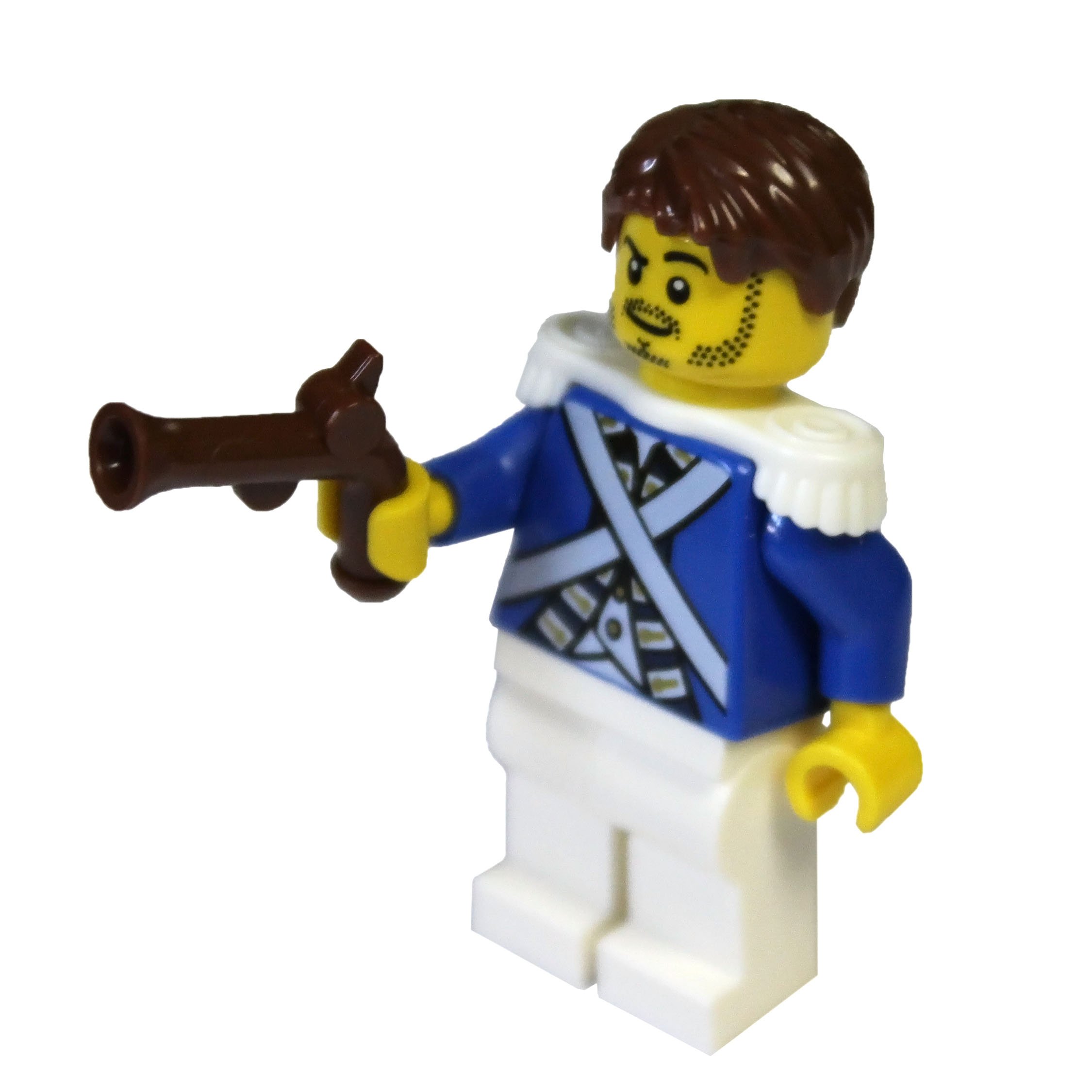 Buy LEGO Bluecoat Solider with Flintlock Pistol Minifigure Online at ...