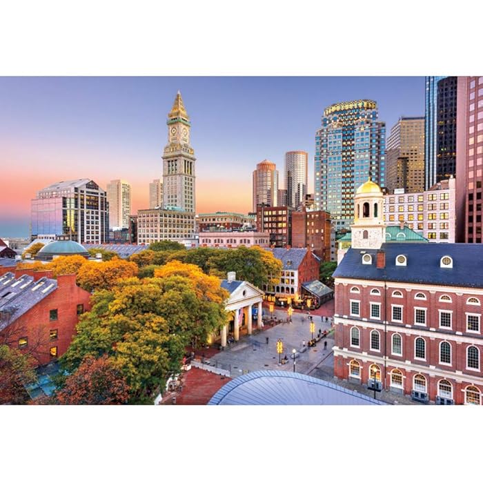 Buy OFILA Boston Faneuil Hall Backdrop 7x5ft Quincy Market Photography ...