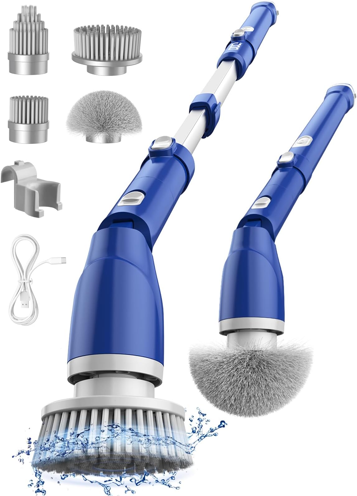 iDOO Brosse Nettoyage Electrique, 435RPM Brosse Rotative Nettoyage avec ...