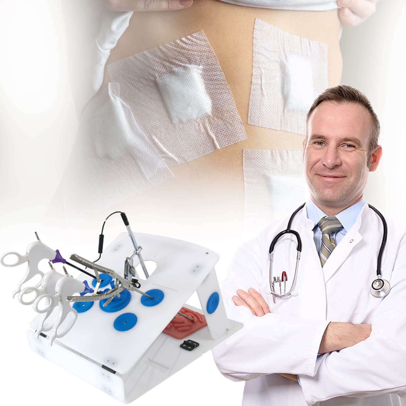 Buy Foldable Simulator Trainer Box Kit,Laparoscopic Simulator,with Hd ...