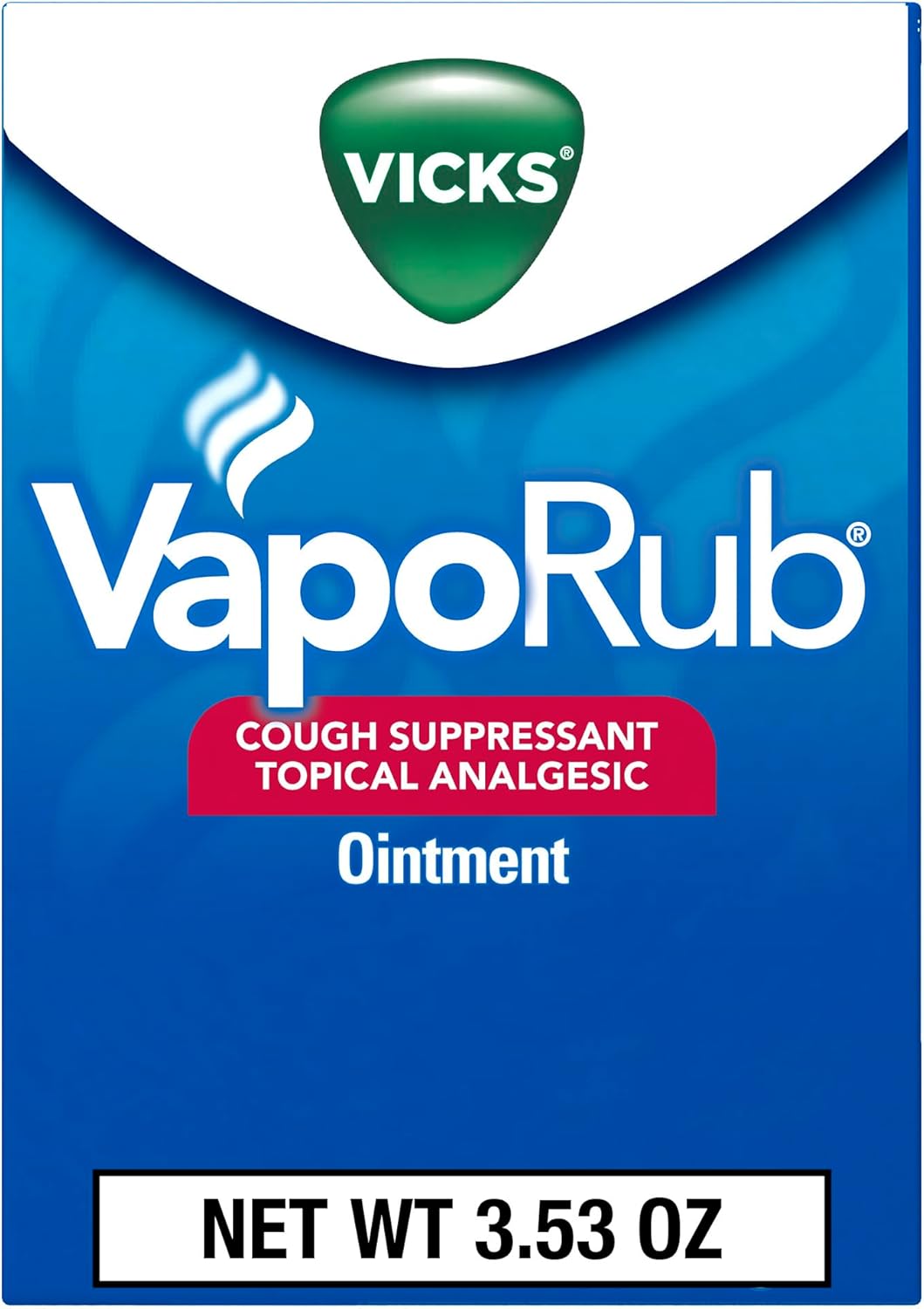 Vicks VapoRub 3.53 oz - Relief for Cold Symptoms, Nepal | Ubuy