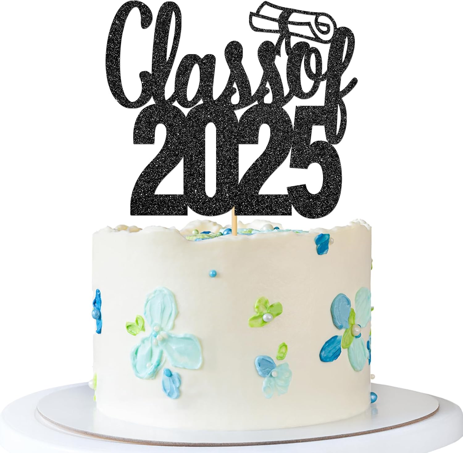 Amazon.com: Class of 2025 Cake Topper - Grad 2025 Graduation Cake ...