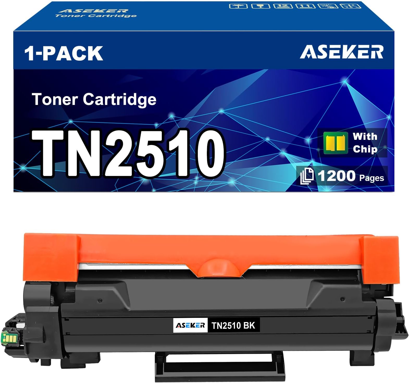 TN2510 Cartouche Toner Compatible for Brother TN2510 TN 2510 for ...