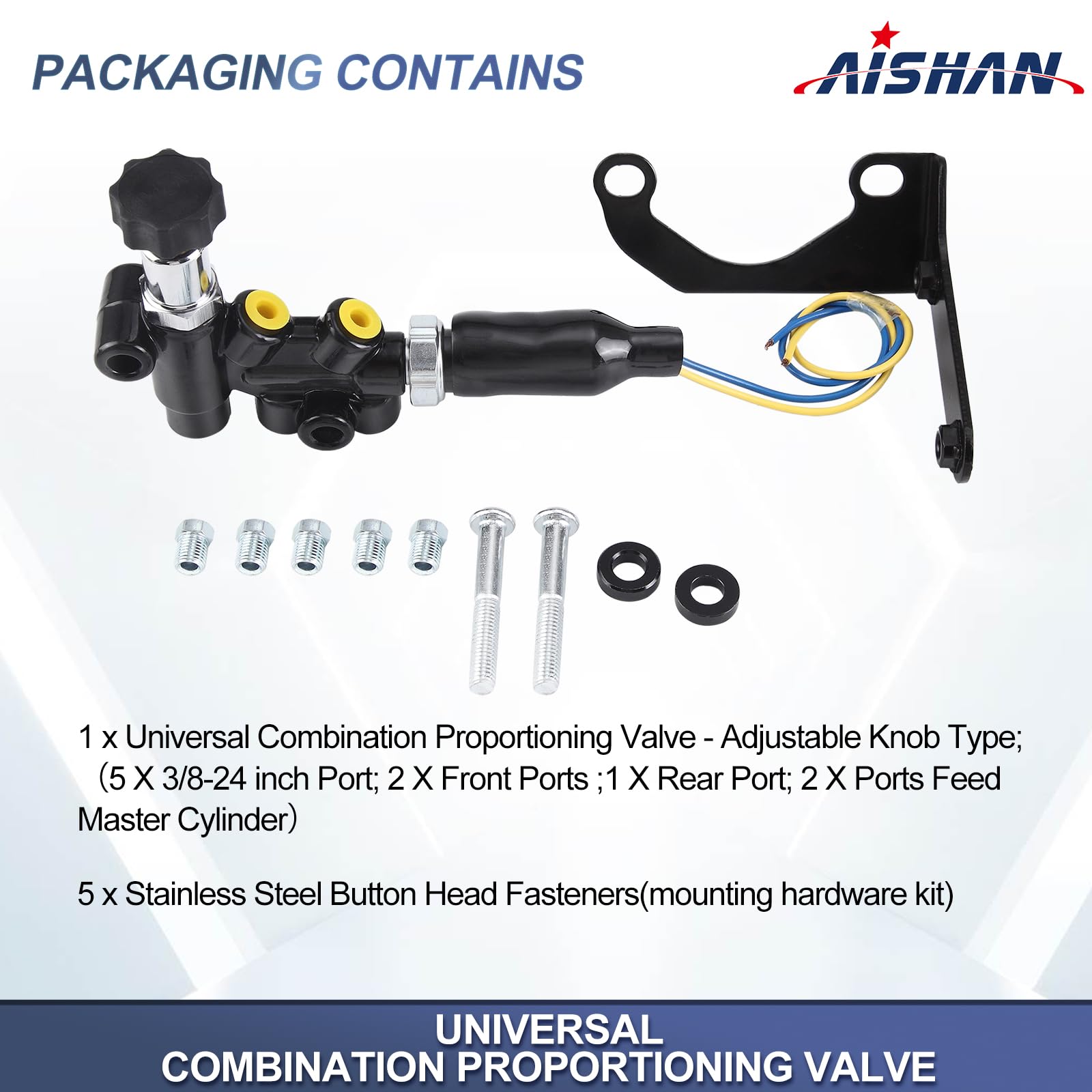 Wilwood Brake Kits Universal Knob Adjustable Combination Proportioning ...