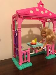 Amazon.com: Barbie Club Chelsea Pet Picnic Gazebo Playset : Toys & Games