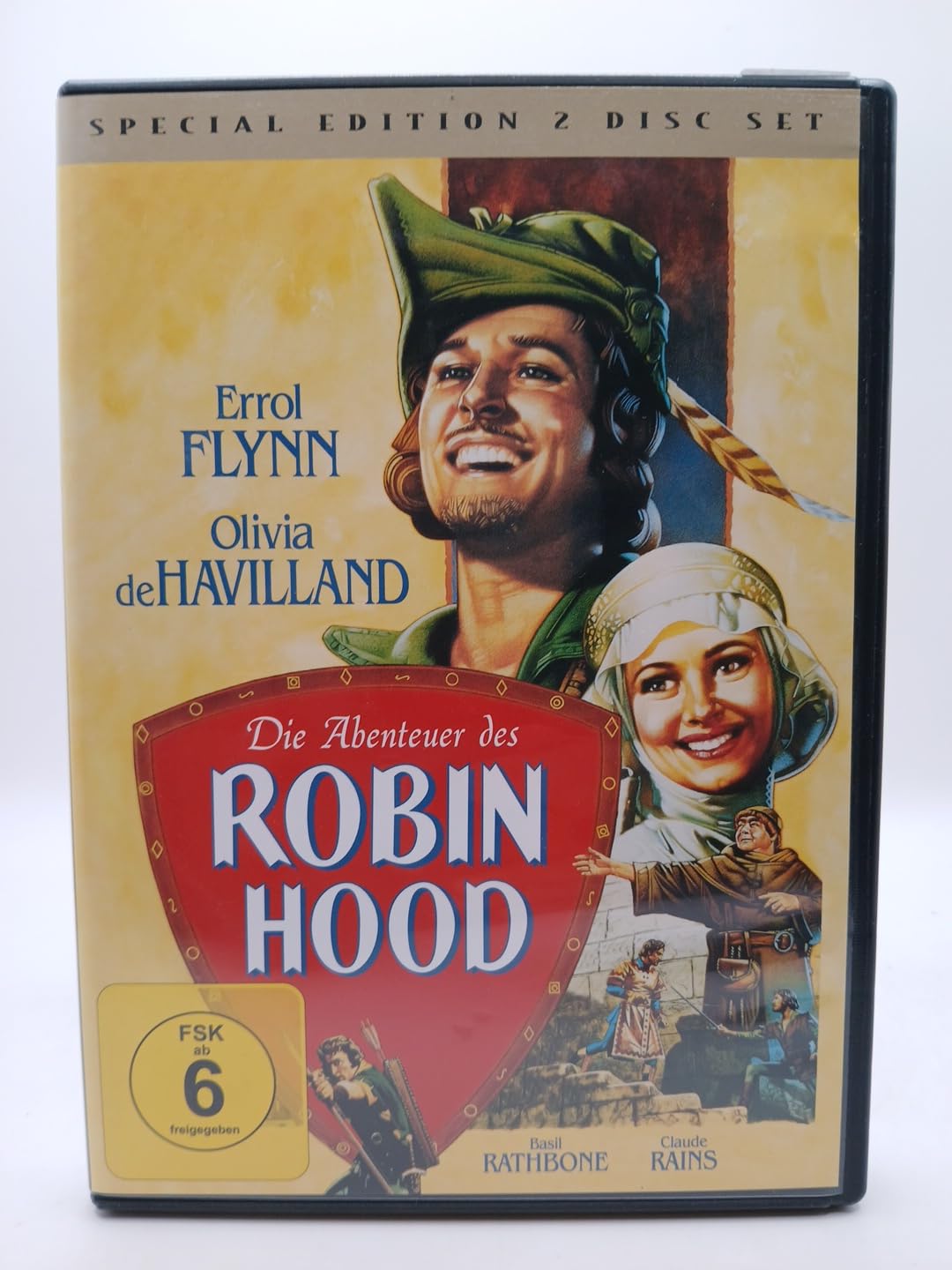 Die Abenteuer des Robin Hood [Special Edition] [2 DVDs]: Amazon.de ...