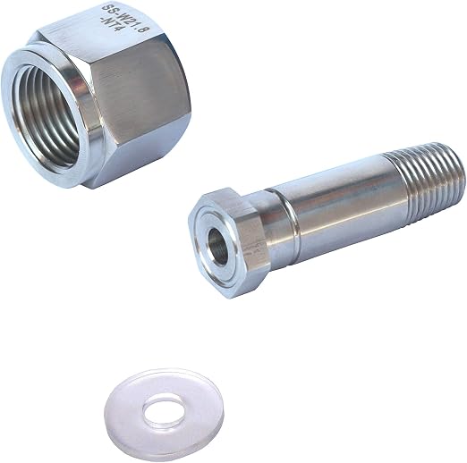 gfsp-stainless-steel-din-477-w21-8-co2-regulator-inlet-nut-nipple