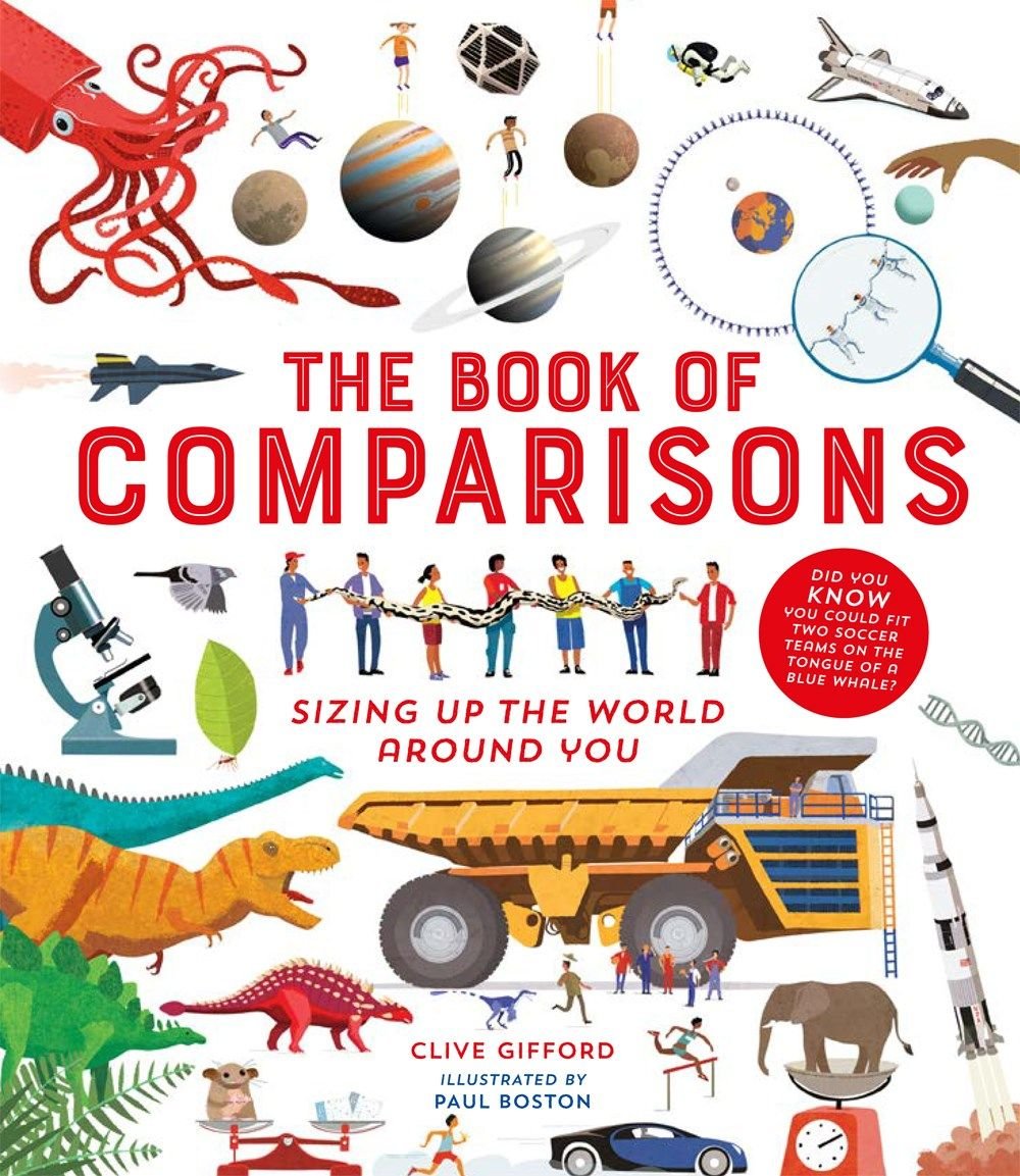 The Book of Comparisons: Clive Gifford, Paul Boston: 9781610676670 ...