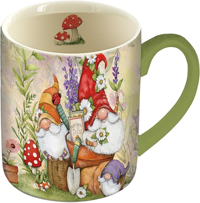Amazon.com | Lang, Garden Gnomes Coffee Mug: Coffee Cups & Mugs