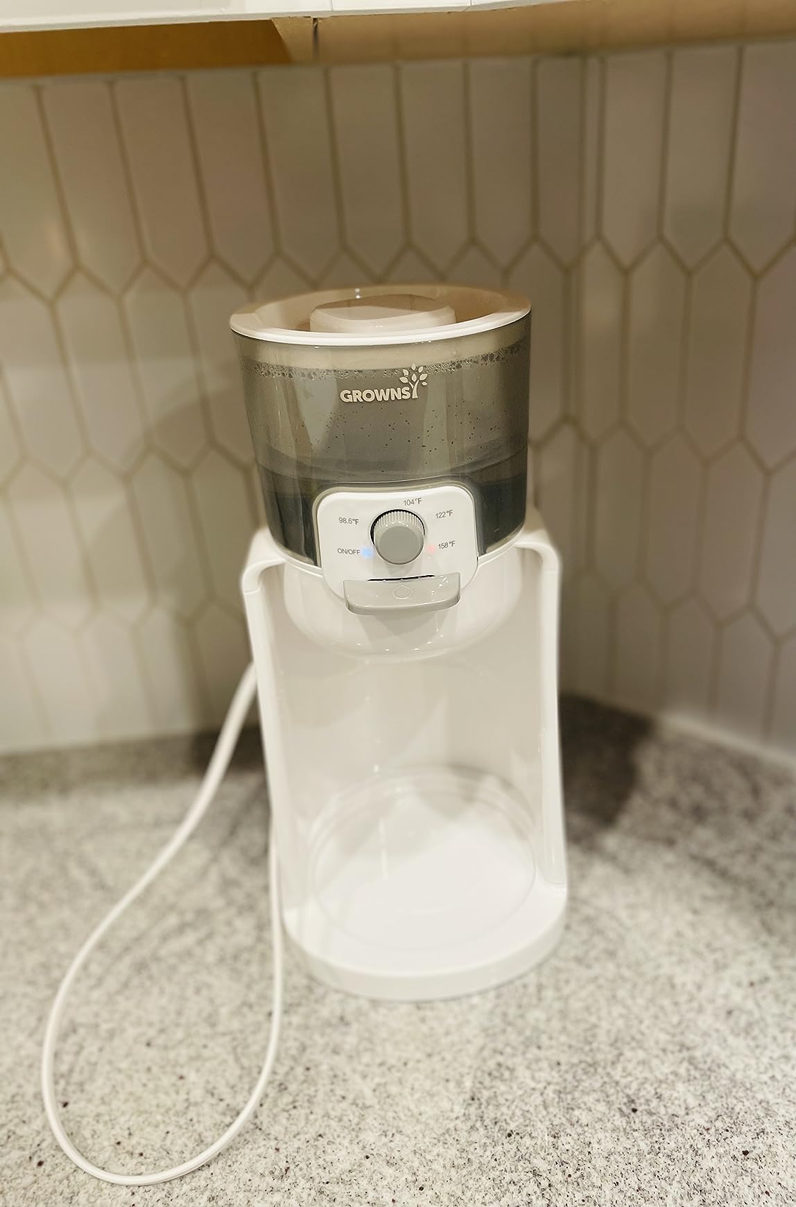 Amazon.com : GROWNSY Instant Baby Bottle Warmer, Precise 4 Temperatures ...