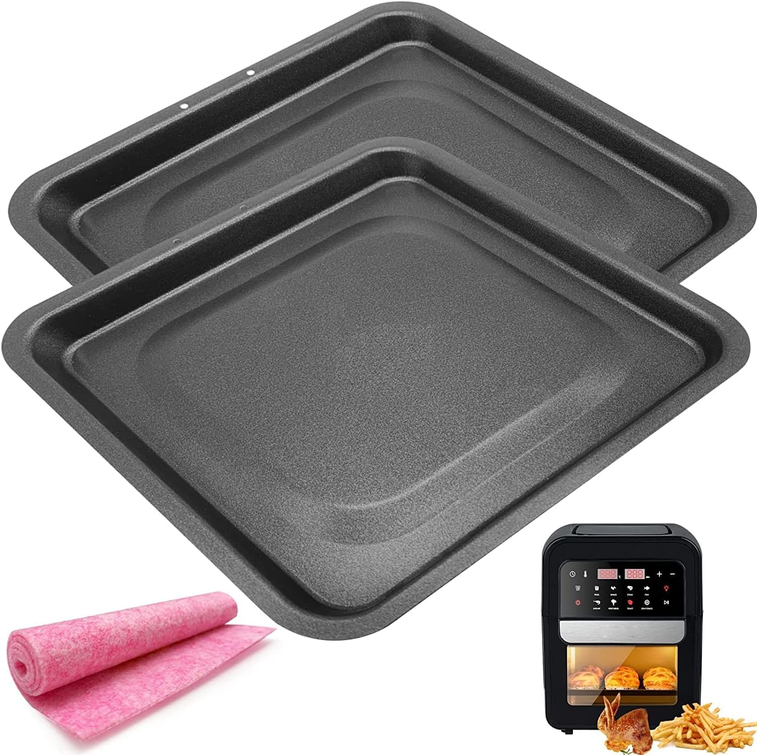 Amazon.com: Air Fryer Cooking Tray for Instant Vortex Plus10 Qt, Food ...