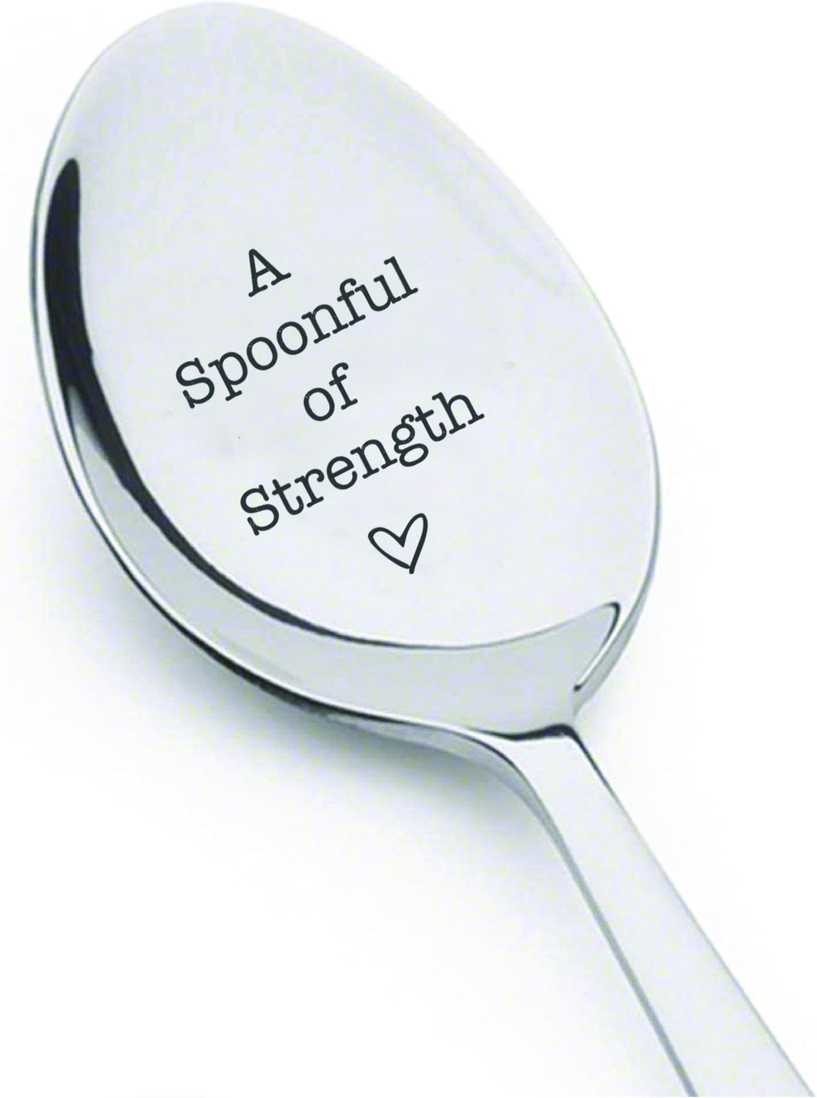 Amazon.com: A Spoonful of Strength Best Inspirational Engraved Spoon ...
