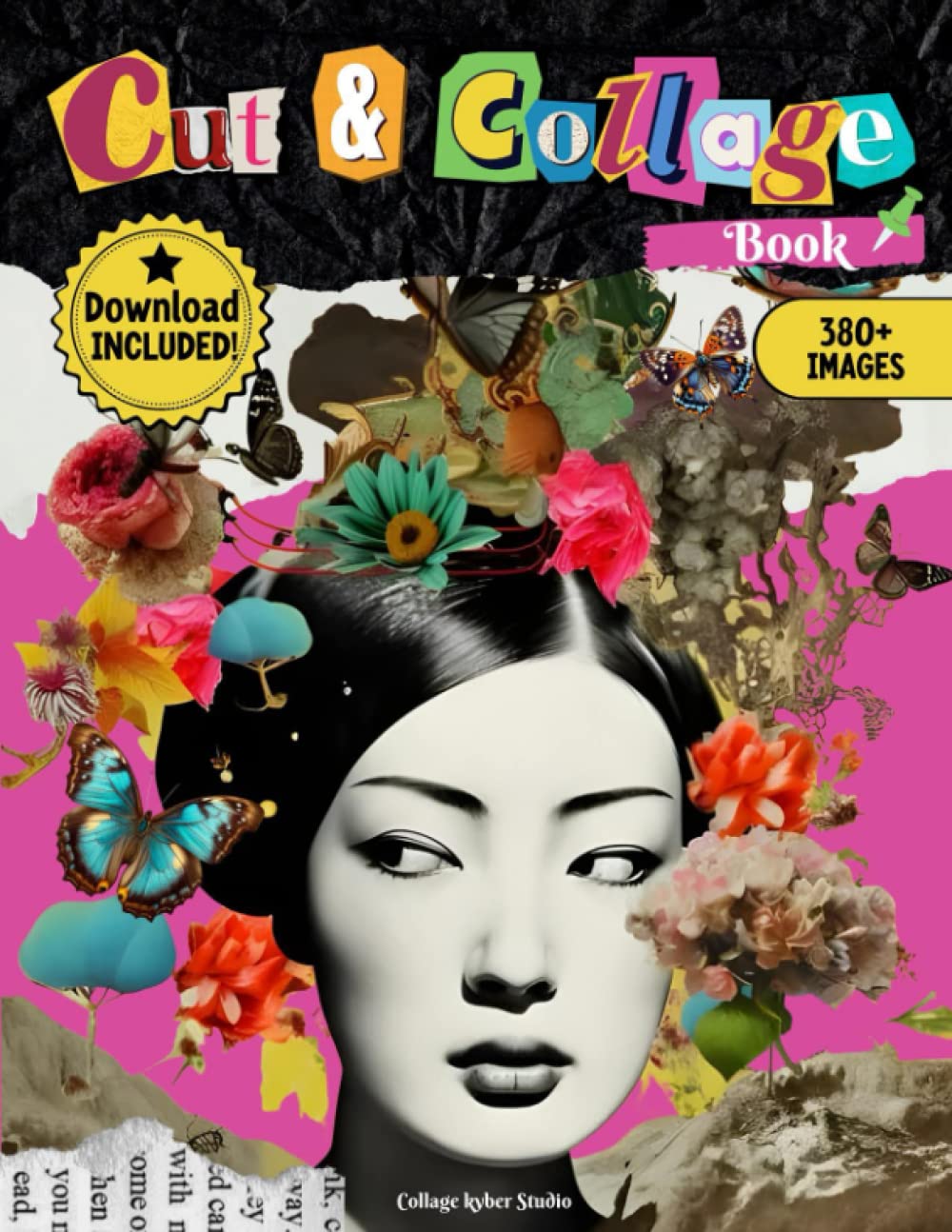Cut and Collage Book: Over 380 incredible high quality images for Mixed ...